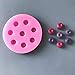 Amazon.com: 4Pcs Raspberry and Blueberry Fondant Molds Silicone ...