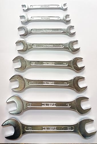 4 MECH DOE Spanner Set 6x7 8x9 10x11 12x13 14x15 16x17 18x19 20x22 ...