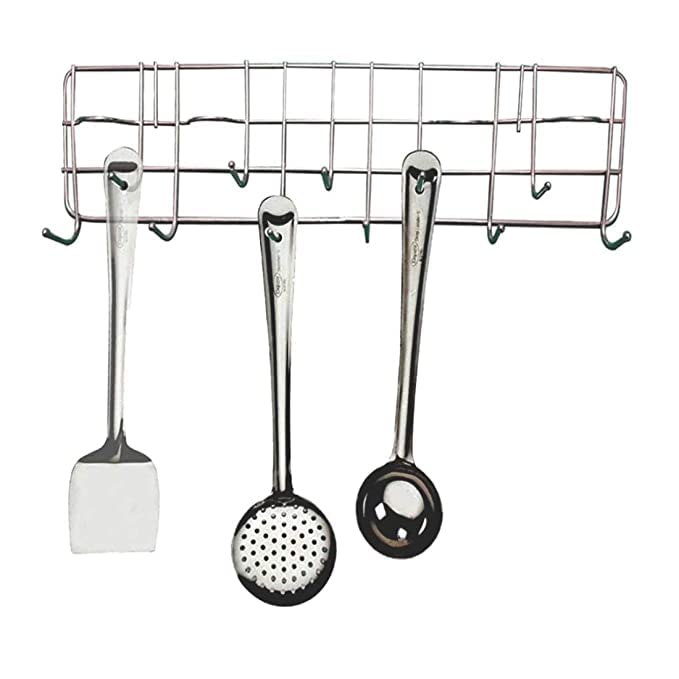 In House Wall Stainless Steel Mounted Spoon Stand Holder for Kitchen ...