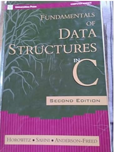 FUNDAMENTALS OF DATA STRUCTURES IN C : Horowitz: Amazon.in: Books