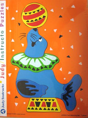 Buy Judy Instructo Wooden Preschool Puzzle Seal Balancing Ball Online ...