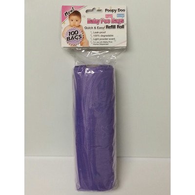 Amazon.com: Poopy Doo Baby Poo Baby Bags- Refill 100 count roll : Baby