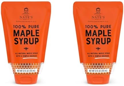 Amazon.com : Nate's 100% Pure Maple Syrup - 12 oz Sustainable Pouch ...