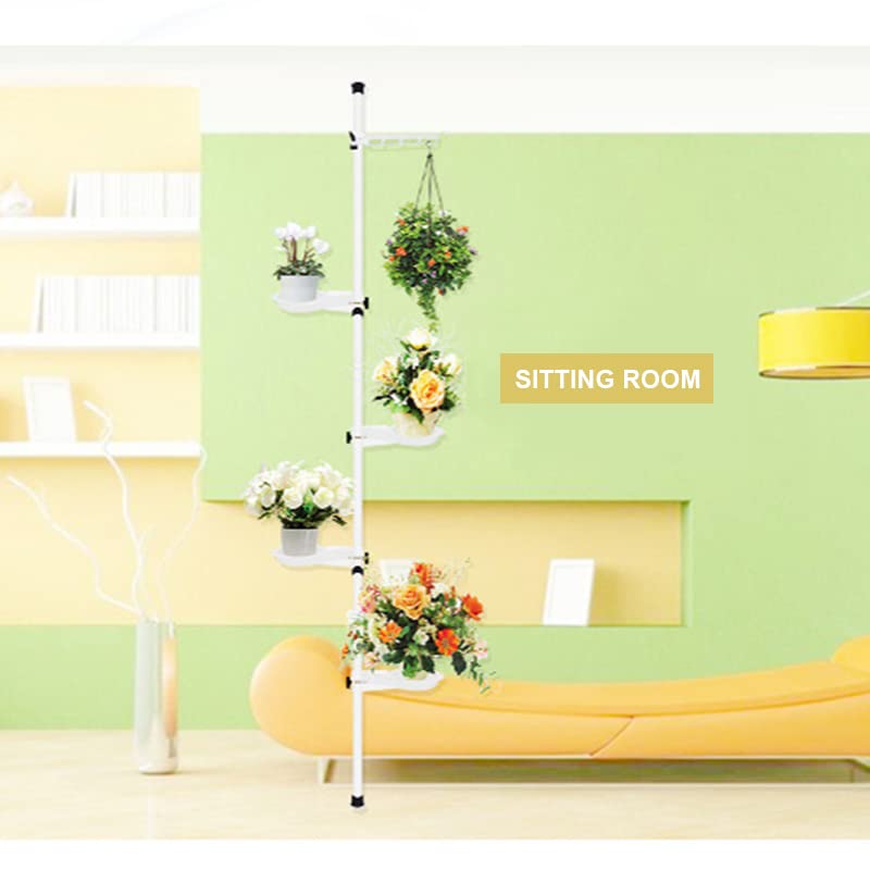 ZISAYONTAN 7-Layer Indoor DIY Planter Stands Adjustable Plant Stands ...