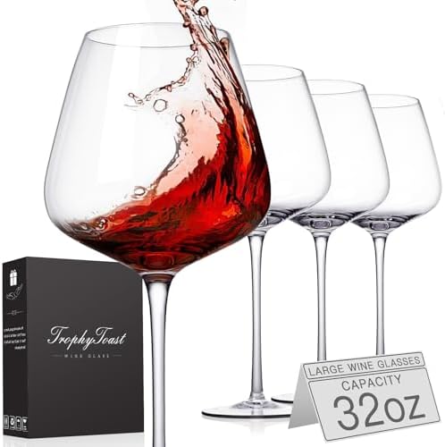 Amazon.com | YUANXIN Worlds Largest Giant Wine Glass Huge Stemware ...