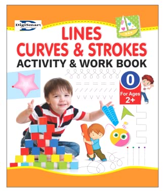 Digismart Lines and Curves Stroke Book For Kids, Lines and Curves ...