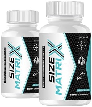 Amazon.com: Garsani Size Matrix - Size Matrix Capsules (2 Pack, 120 ...