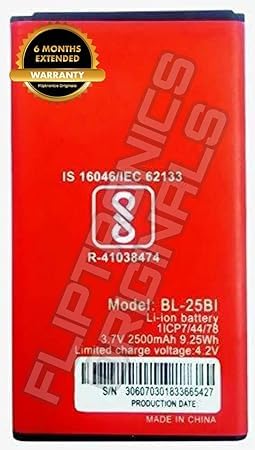 FLIPTRONICS ORIGINALS™ BL-25BI Battery for Itel It5600 / 5600 / It5606 ...