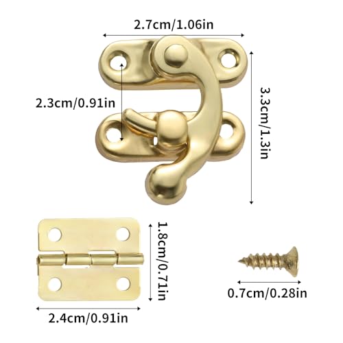 300-Piece Jewelry Box Hardware Set, Includes 40 Jewelry Box Hinges 20 ...