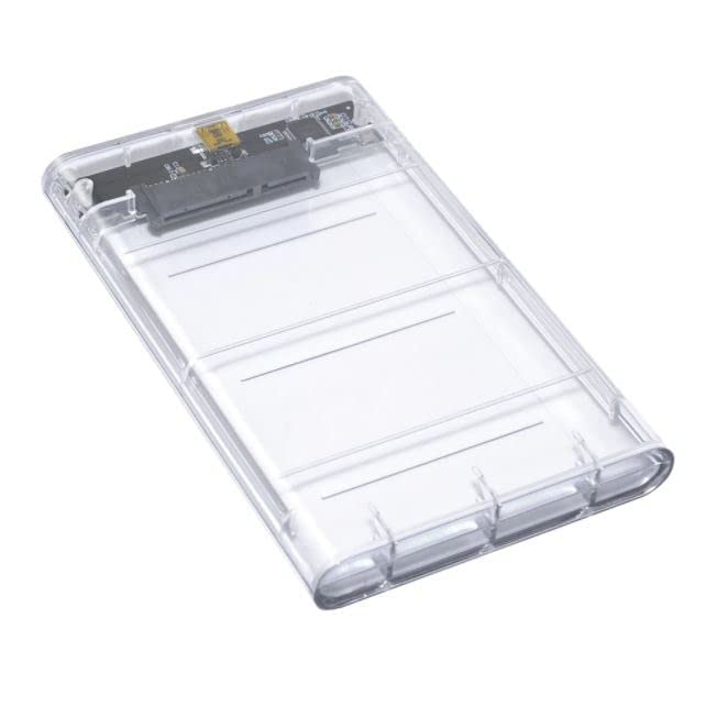 Original Transparent Hard Drive Enclosure USB 3.0 to 3.0 for HDD/SSD ...