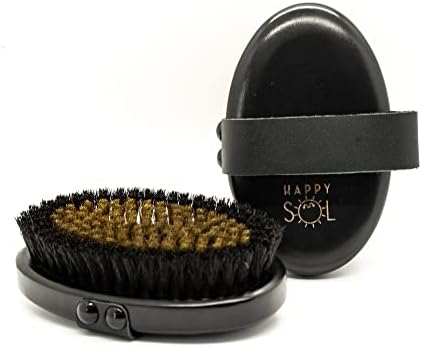 Amazon.com : Happy Sol Copper Body Brush - Dry Brush with Ion Charged ...