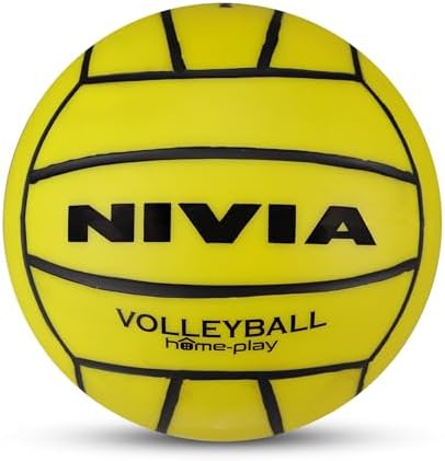 Buy Nivia Homeplay Mini Volleyball for Kids, Training Ball, 18 Panels, Soft & Lightweight Toy ...