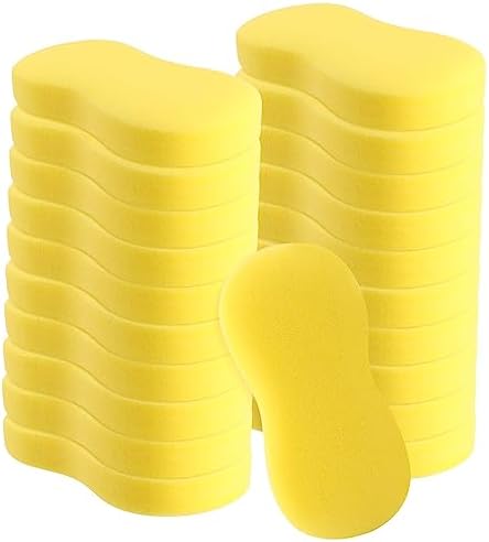 HEIHAK 20 Pack Large Car Wash Sponges, Household Cleaning Foam for ...