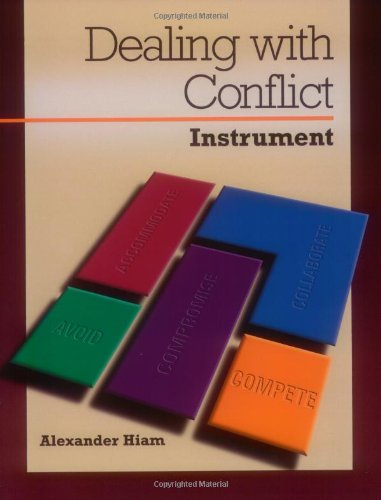 Dealing with Conflict Instrument: Alexander Hiam, Robie Grant, Eileen ...