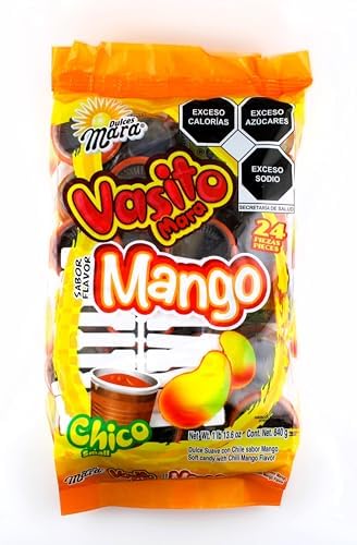 Amazon.com : Mara Vasito Soft Candy with Chili Fruity Mango Flavor, Net ...