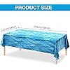 Amazon.com: Irenare Ocean Waves Plastic Tablecloth Ocean Table Cover ...
