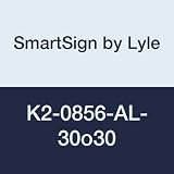 ・ブランド:SmartSign・製造元:Lyle Signs, Inc.・モデル:K2-0856-AL-30o30・製造元/メーカー部品番号:K2-0856-AL-30o30・重量があり、厚さ80ミル、防錆リサイクルアルミニウム。・屋外の交...