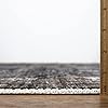 Amazon.com: Bloom Rugs Washable Non-Slip 12 ft Runner - Black/Brown ...
