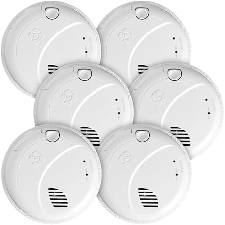 First Alert BRK SMI100-AC, Hardwire Interconnect Smoke Alarm with ...