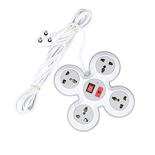 Buy TECH-X 4 Socket Extension Cord with Surge Protector | 4 M/13 Ft ...