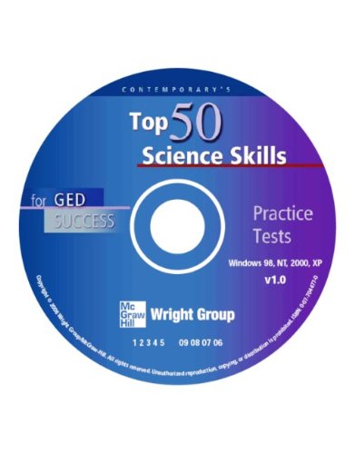 Top 50 Science Skills for GED Success, CD-ROM Only (GED Calculators ...