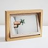 Amazon.com - PLUSCHEN 5x7 Spinning Picture Frame Rotating Photo Frame ...