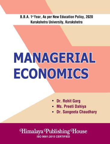 Buy Managerial Economics Book Online at Low Prices in India | Managerial Economics Reviews ...