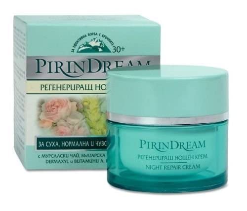 Amazon.com: Pirin Dream Night Repair Cream Dermaxyl, Rosa Damascena ...