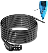 Amazon.com: Febabilo Long Cable Lock, Extra Long Straight Bike Lock ...