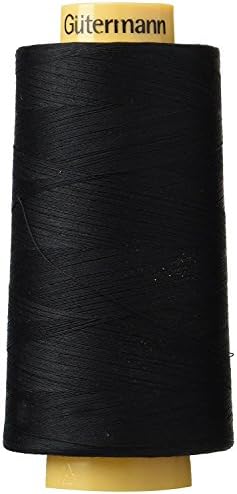 Amazon.com: Gutermann Natural Cotton Thread Solids, 3281-Yard, Black