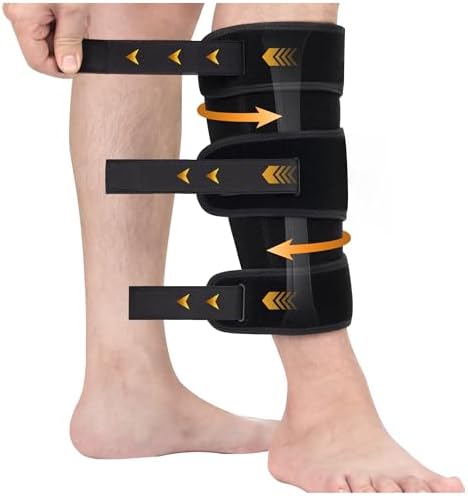 Amazon.com: Hiball Adjustable Calf Brace for Men Women, Lower Leg ...