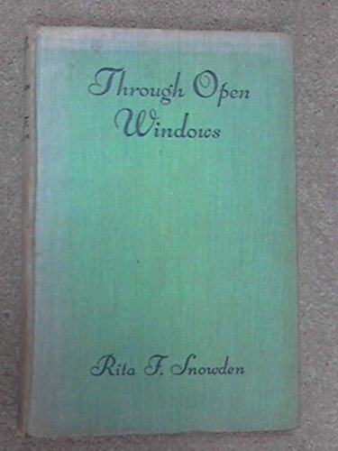 Through Open Windows: Rita Frances Snowden, Unknown Author: Amazon.com ...