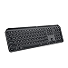 Amazon.com: Logitech MX Keys S Wireless Keyboard, Low Profile, Fluid ...