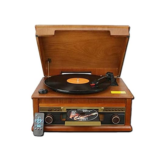 cvhtroe Platine Vinyle Portable LP Tourne-Disque électrique Vintage ...