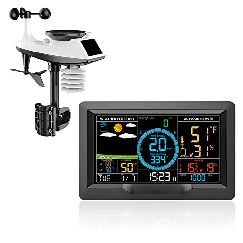 Home Weather Stations Wireless Indoor Outdoor Thermometer Wireless ...