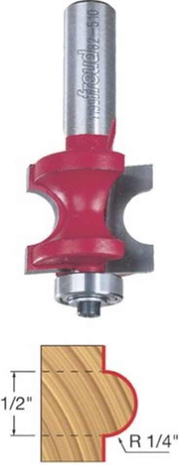 Amazon.com: Freud 82-510: 1/4" Radius Half Round Bit with Bearing with ...
