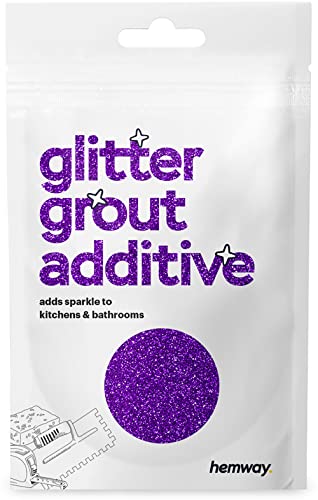 Hemway Glitter Grout Additive – Purple – Grout Tile Additive Tiles ...