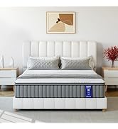 Amazon.com: SynthoSpace Queen Mattress 12 Inch Green Tea Memory Foam ...