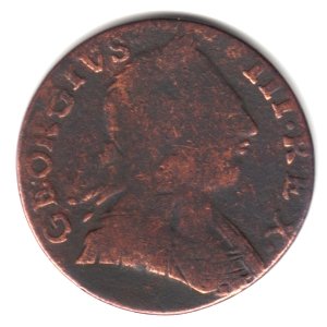 Rare 1770-1775 UK Great Britain England Half Penny Coin KM#601 at ...