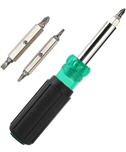 Buy Bates- 11-in-1 Screwdriver/Nut Driver, Multi-Bit Screwdriver, Multi ...
