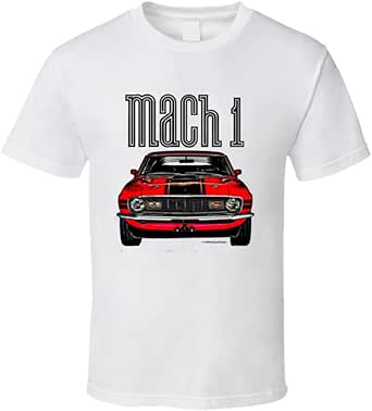 70 Mach 1 Front View Muscle Car Gift Classic T Shirt | Amazon.com