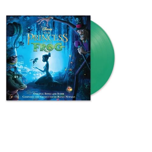 Amazon.com: Princess and the Frog Bayou Green Vinyl Record LP: CDs & Vinyl