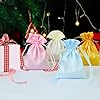 Amazon.com: 50 Pack 4X3 Inch Satin Gift Bags,Drawstring Jewelry Bag ...