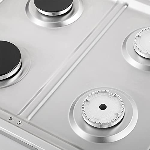 Empava 30 in. Built Cooktop in Stainless Steel with 4 Gas Stove ...