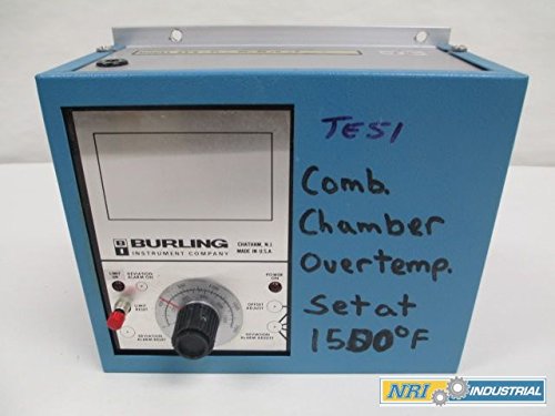 BURLING ET-S-T5-H0-R0-0-F 0-2000F TEMPERATURE CONTROLLER D218321 ...