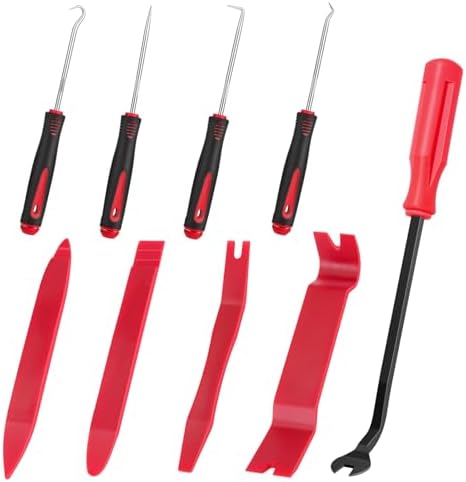 Amazon.com: Auto Trim Removal Tool Set Pry Tool Kit, Door Panel Removal ...