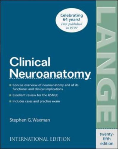 Clinical Neuroanatomy : Waxman, Stephen G.: Amazon.co.uk: Books