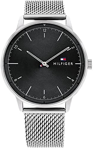 Tommy Hilfiger Analogue Quartz Watch for Men with Gunmetal Stainless ...