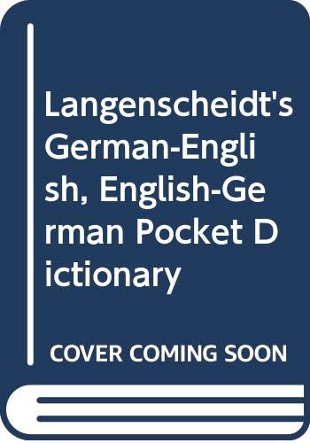 Amazon | Langenscheidt's German-English, English-German Pocket ...