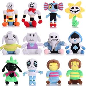 Amazon.co.jp: Undertail Plush Flowey Toy Plush Doll Undertail Fan Gift ...